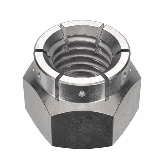 Flex Top, 1/2"-13 Thread Size, Lock Nut - 44ZM98|50FAF-813 - Grainger