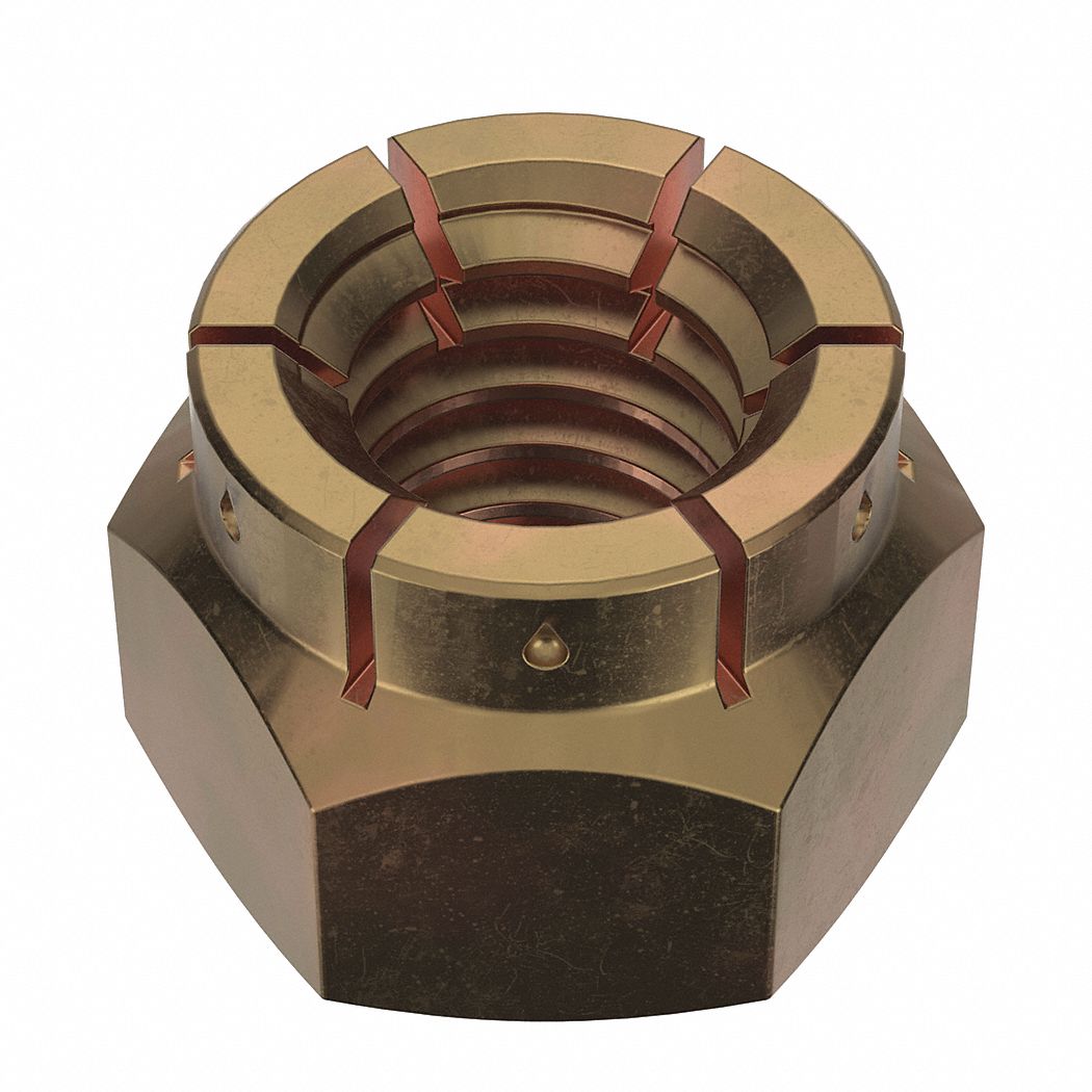 Flex Top, 5/16"-18 Thread Size, Lock Nut - 44ZN03|21FAF-518 - Grainger
