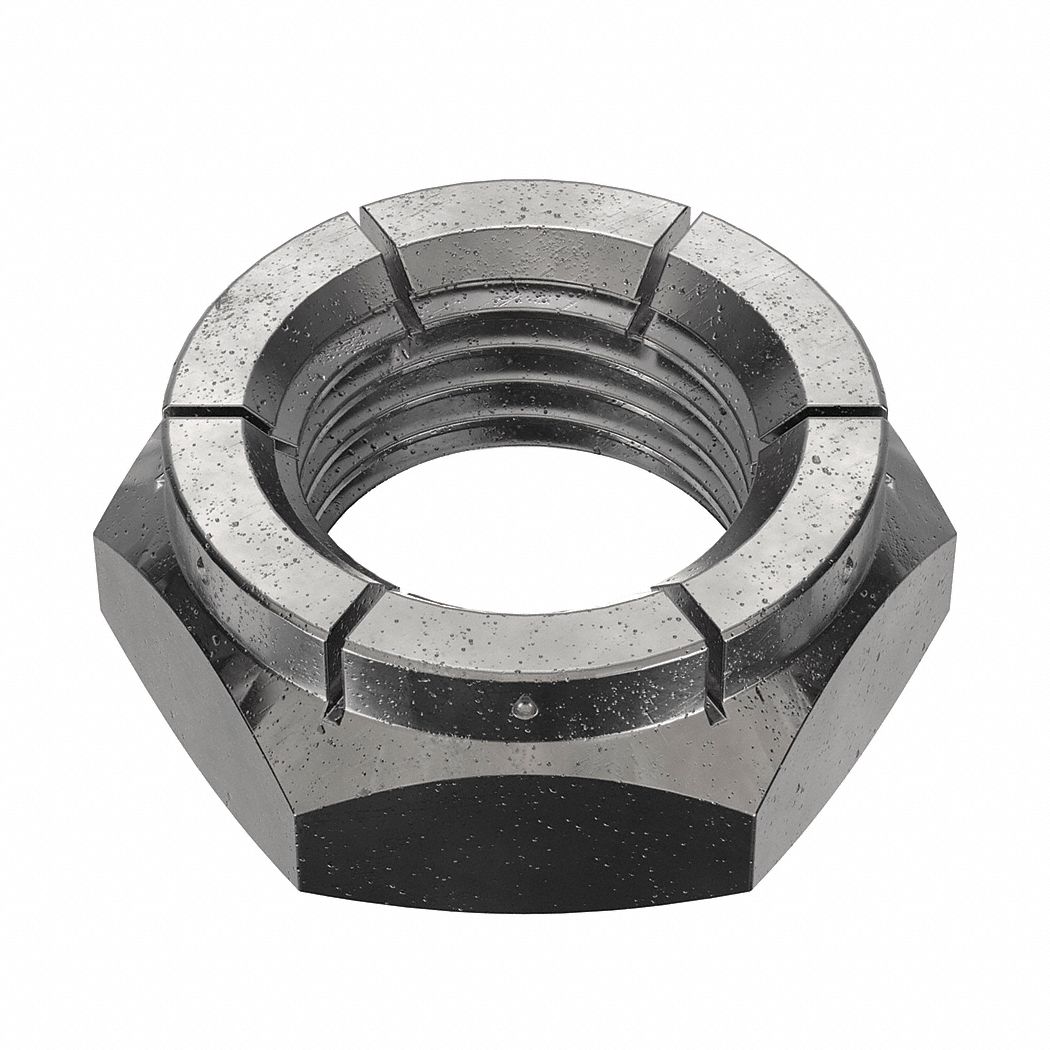 Flex Top, 1/2"-20 Thread Size, Lock Nut - 44ZN15|20FK-820 - Grainger