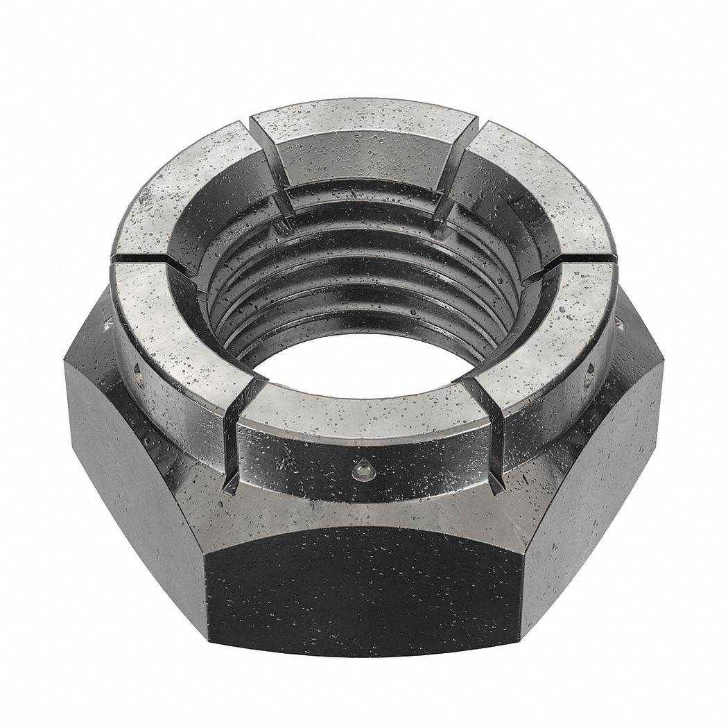Flex Top, 3/8"-24 Thread Size, Lock Nut - 44ZN31|20FK-624 - Grainger