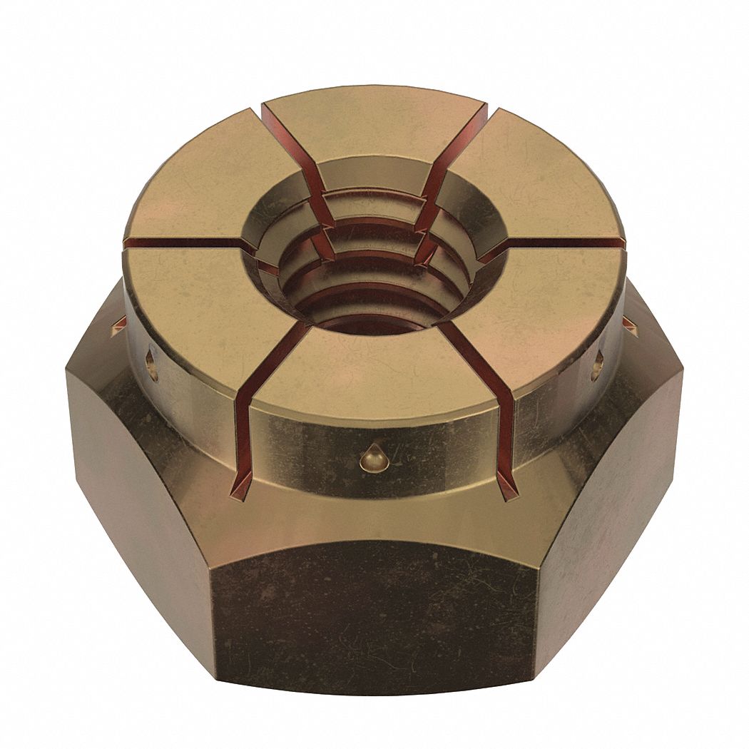 Flex Top, #8-32 Thread Size, Lock Nut - 44ZN61|21FA-832 - Grainger