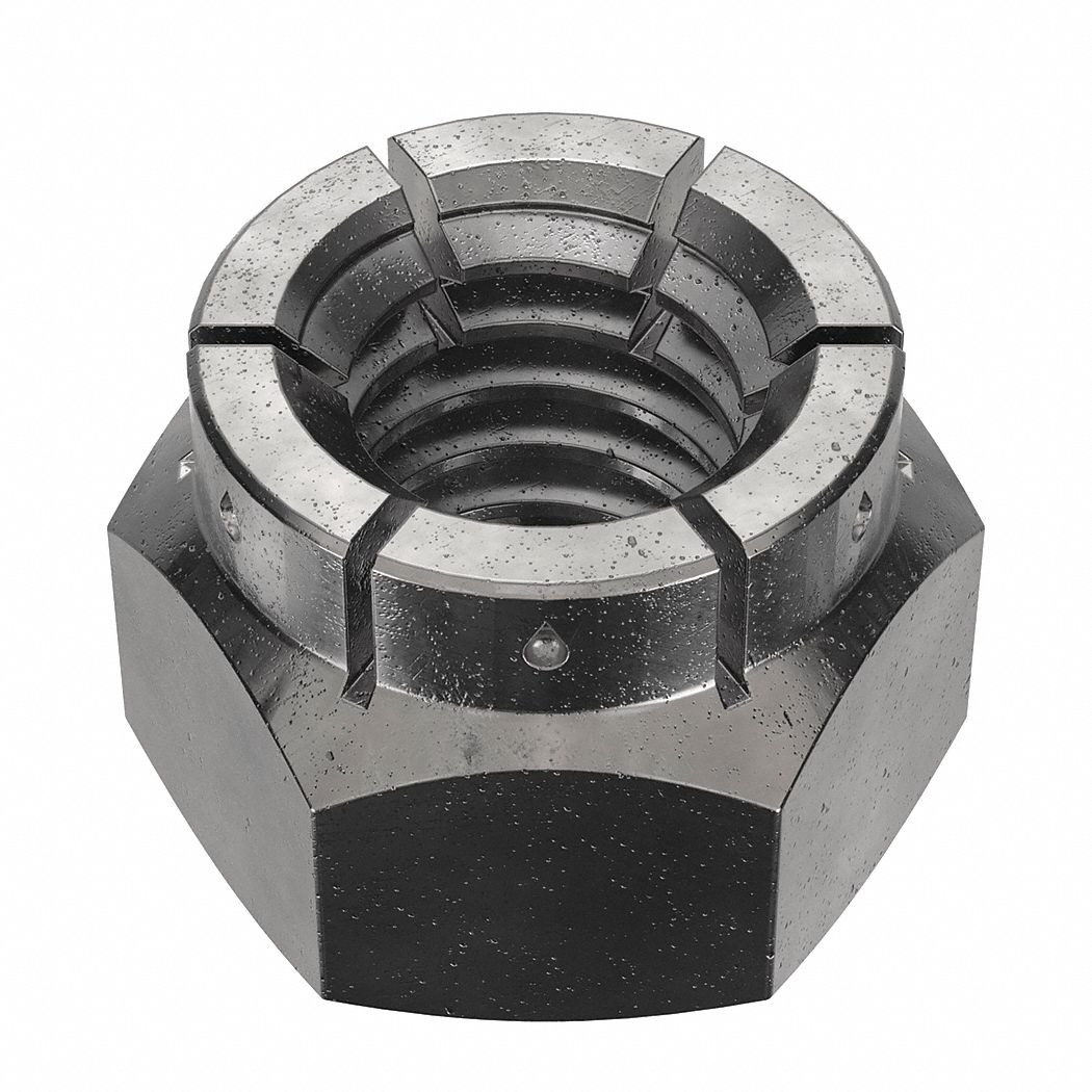 Flex Top, Std Hex, Lock Nut - 44ZN76|20FAF-518 - Grainger