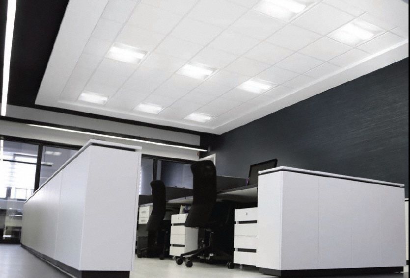 PHILIPS Troffer Fixture Retrofit Kit, Lumens 3,259 lm, Light Technology ...