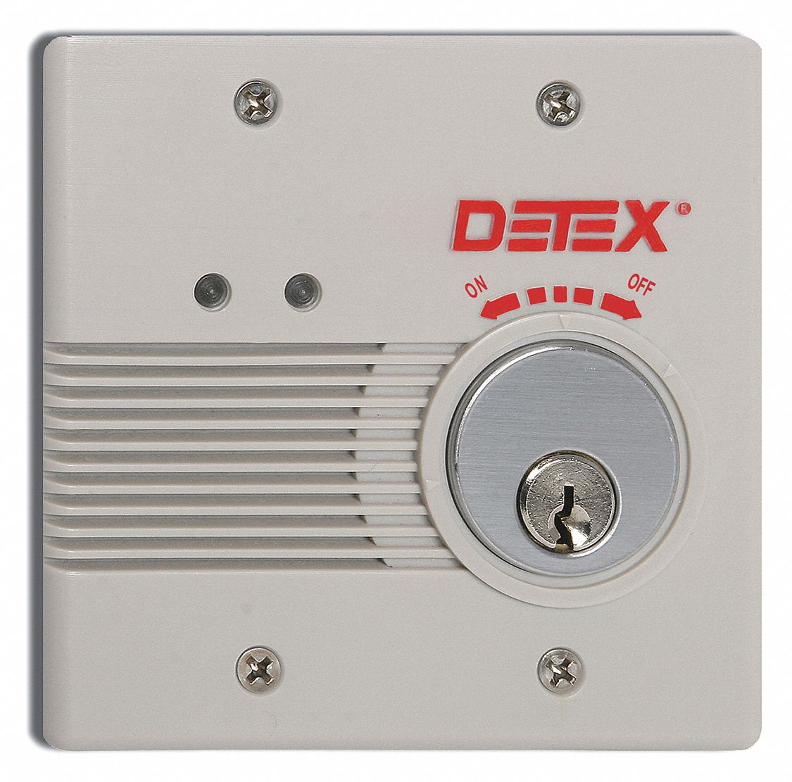 DETEX EXIT DOOR ALARM,12/24VDC,MORTISE,HORN - Door Alarms and Warnings ...