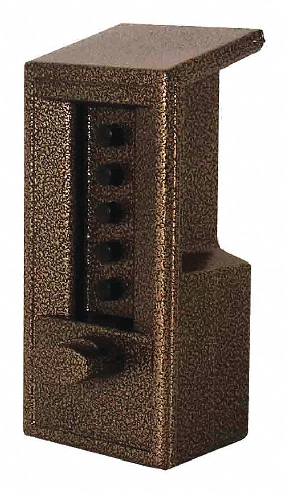 KABA SIMPLEX, Brass, Mechanical Push Button Lockset - 44ZY59|6202-60-41 ...