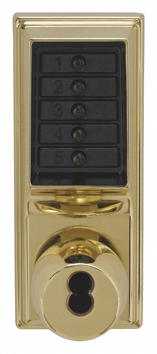 KABA SIMPLEX Mechanical Push Button Lockset, Lever, Lock Entry and ...