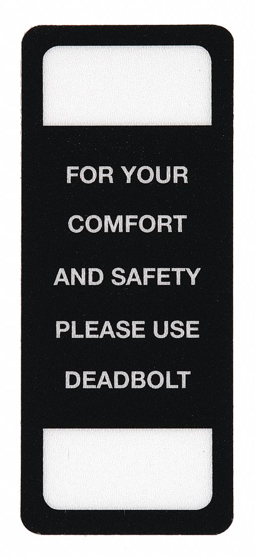 Acrylic, Adhesive Sign Mounting, Security Label - 44ZZ22|SDG-DS - Grainger