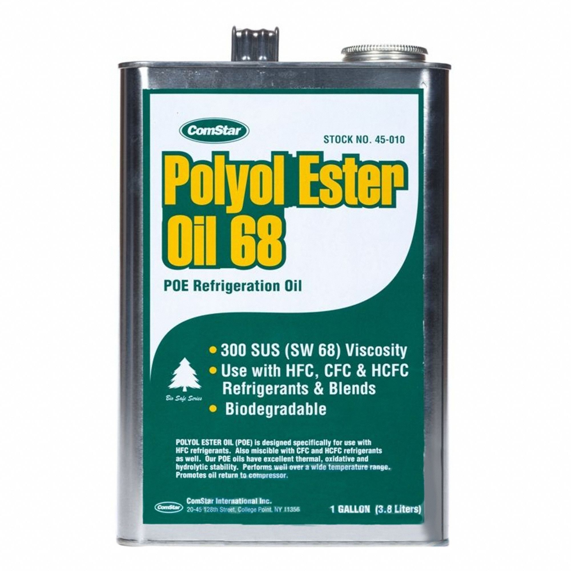 COMSTAR, Polyol Ester, 1 gal, Synthetic Oil - 896ET2|45-010 - Grainger