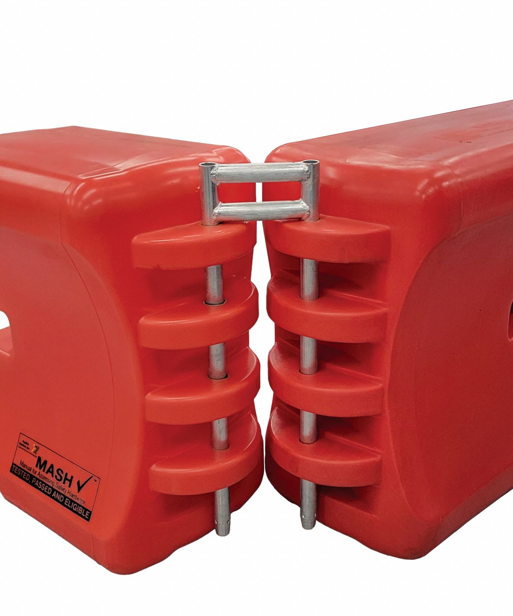 TRAFFIX DEVICES/VIZCON, 90° Corner Pin, Galvanized Steel, Water Wall ...