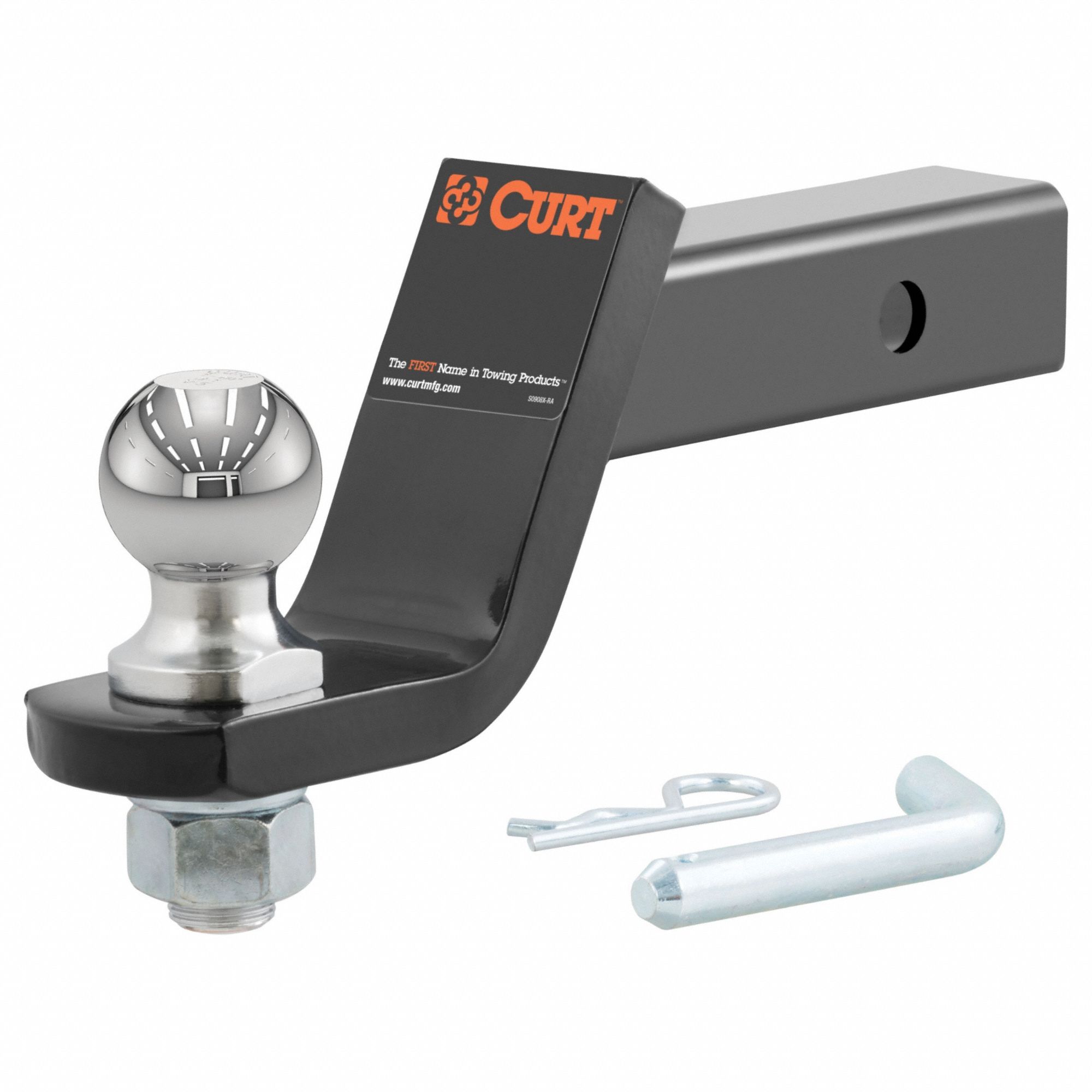 CURT, III, 1 in Compatible Ball Shank Dia, Towing Ball Mount - 809LM6 ...