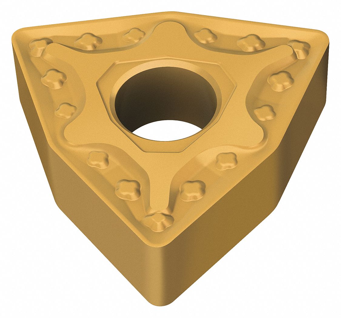 WALTER VALENITE Turning Insert: 3/8 in Inscribed Circle, Neutral, 4 ...