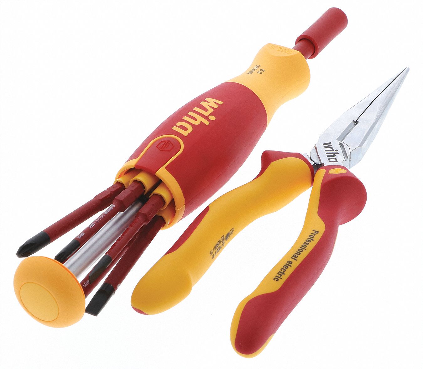 WIHA TOOLS 8-PC Electricians Tool Kit - 450G62|32865 - Grainger