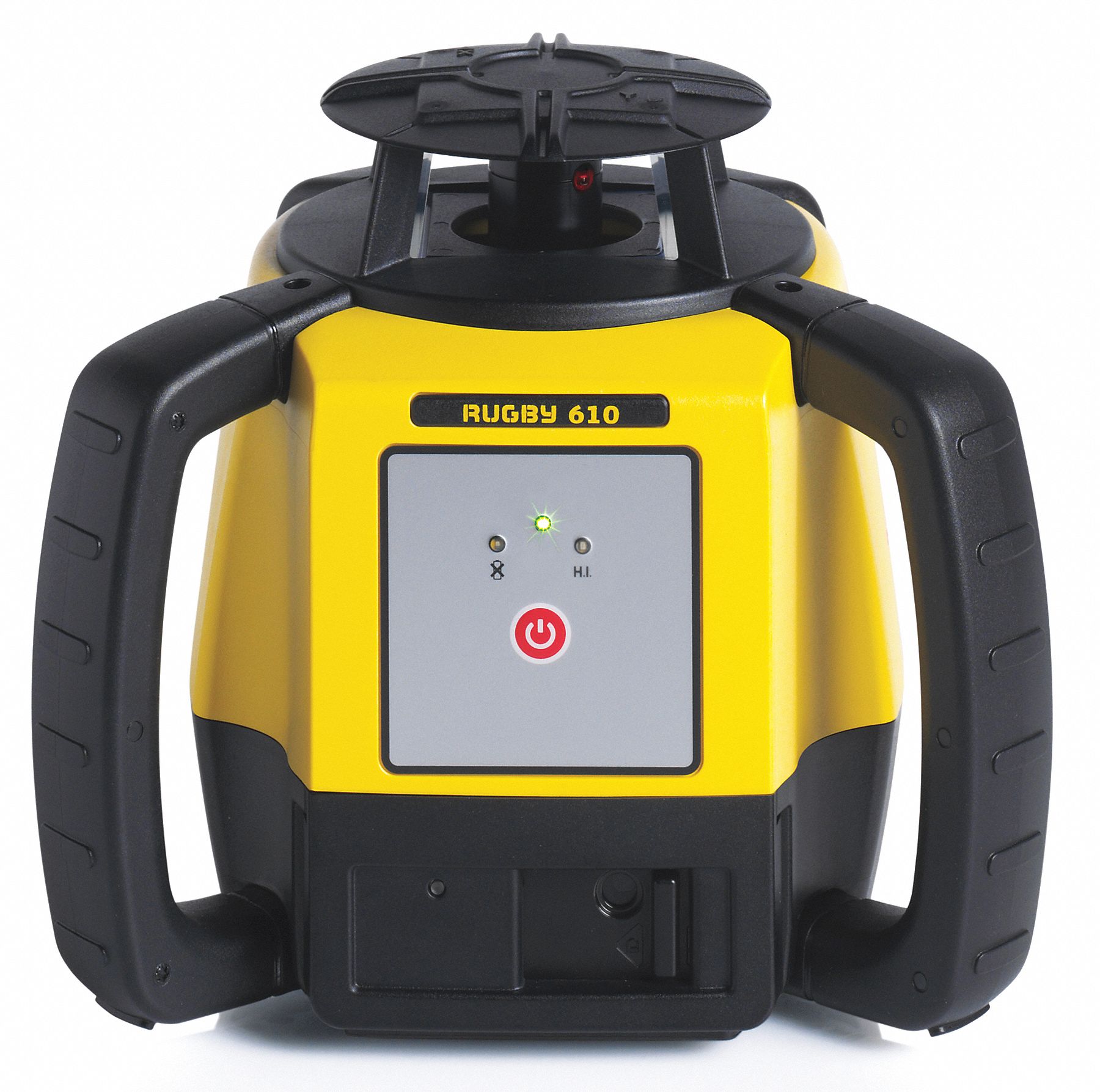 LEICA RUGBY, 2,600 ft Range w/Receiver, Red Beam, Rotary Laser Kit ...