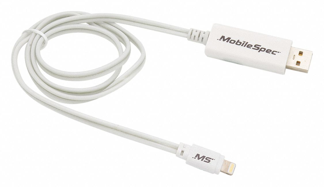 MOBILESPEC, Type A End 1, Lightning End 2, USB Cable - 450X62|MBS06251 ...