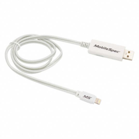 MOBILESPEC, Type A End 1, Lightning End 2, USB Cable - 450X62|MBS06251 ...