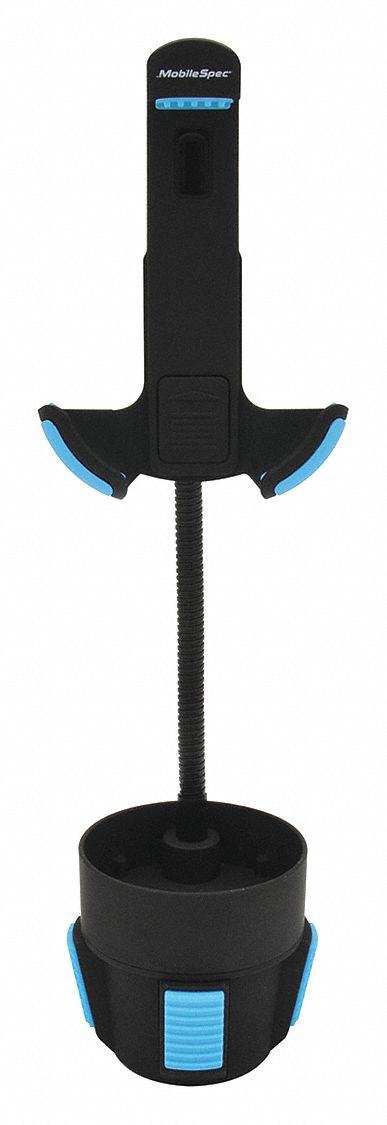 Electronics Holder,For Automobiles,Black - Grainger