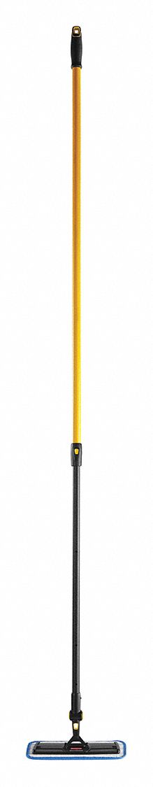 RUBBERMAID COMMERCIAL PRODUCTS, 11 in Head Wd, Extendable Handle ...