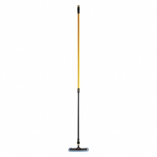 RUBBERMAID COMMERCIAL PRODUCTS, 11 in Head Wd, Extendable Handle ...