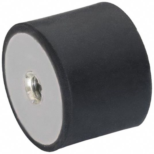 JW WINCO, Cylindrical, Tapped, Vibration Isolation Mount - 801YZ7|451.3 ...