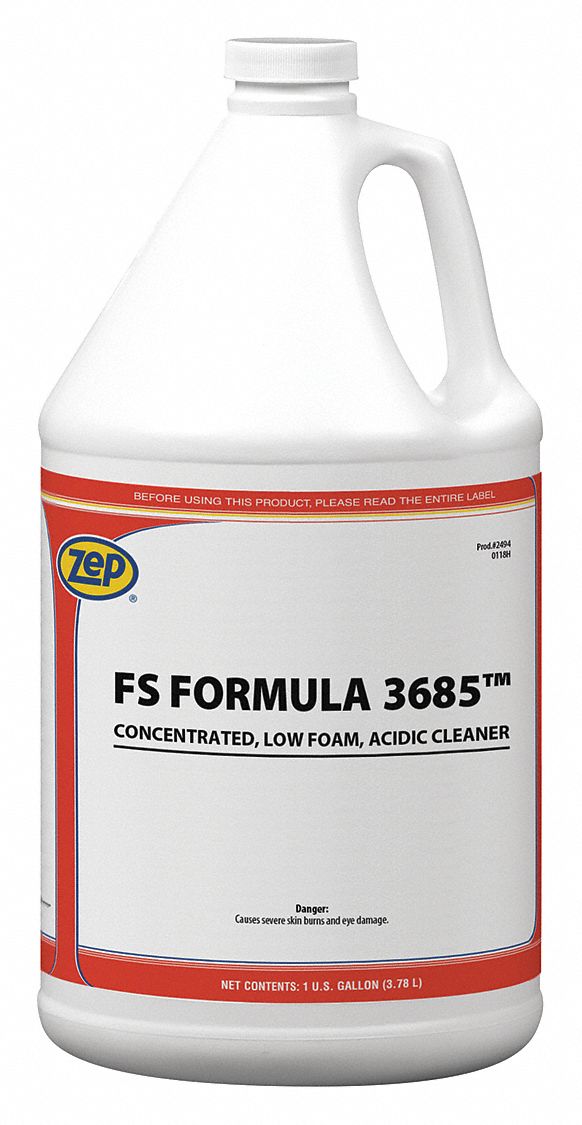 ZEP, Water-Based, Jug, Liquid Acid Cleaner - 451C04|249424 - Grainger