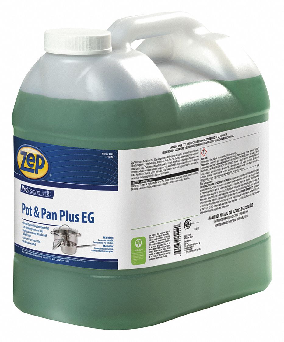 ZEP, Hand Wash, Liquid, Pots and Pans Cleaner - 451D63|152253 - Grainger