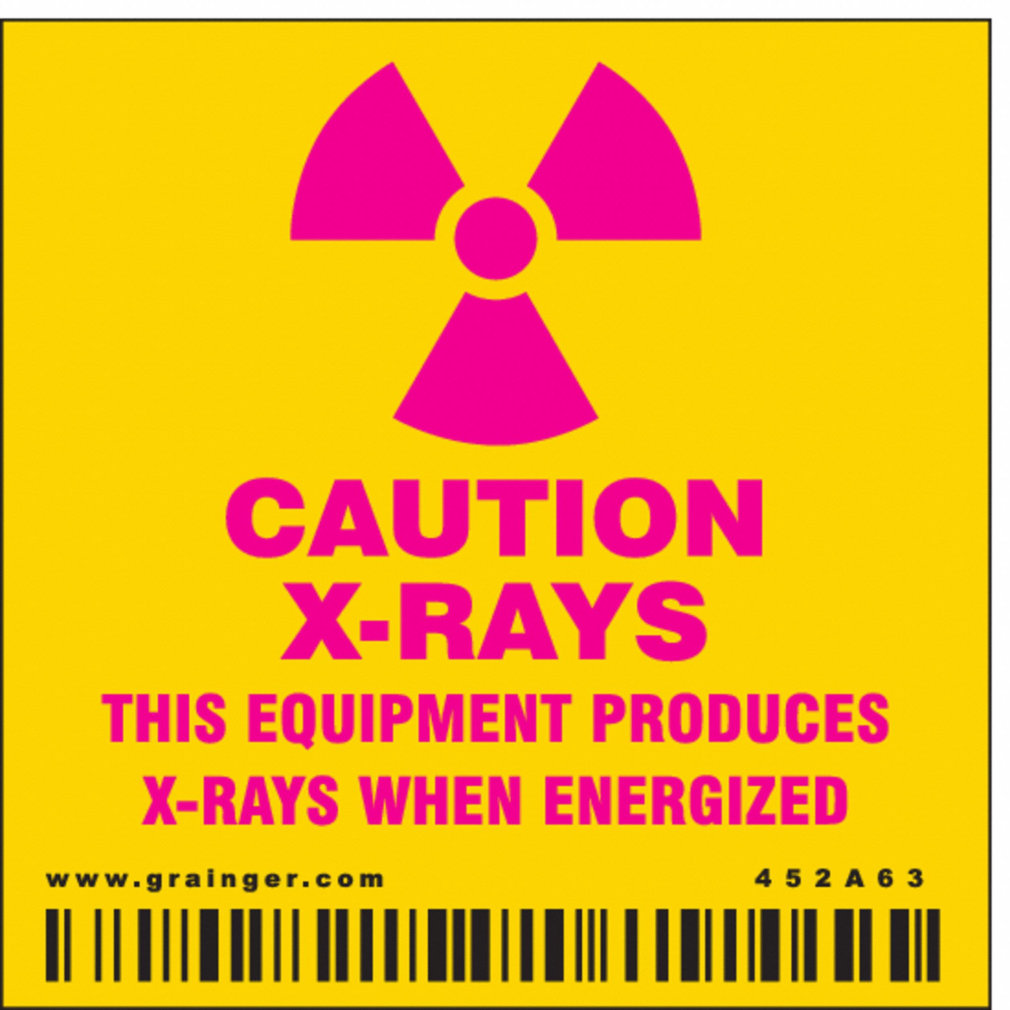 Vinyl, Adhesive Sign Mounting, Safety Sign - 452A63|452A63 - Grainger