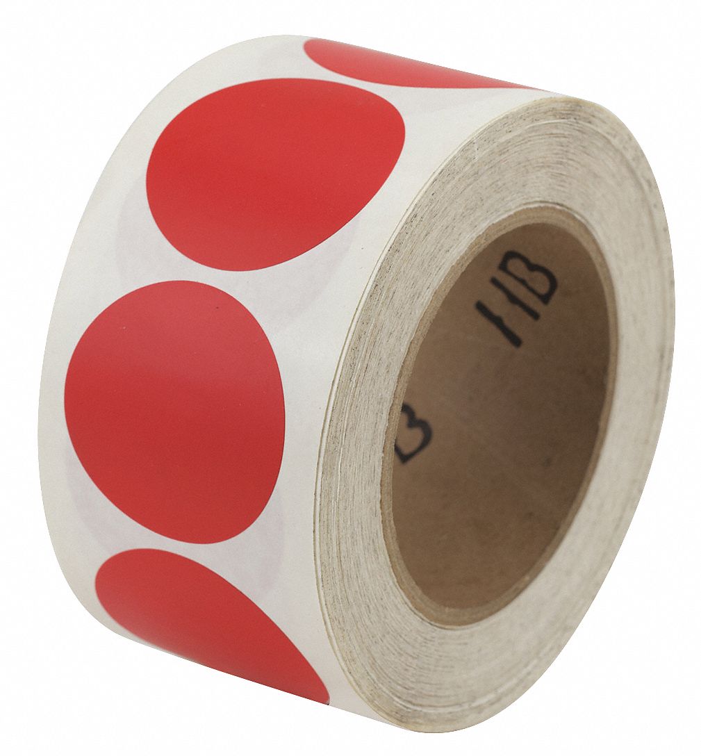 Circle, Solid, Floor Marking Tape - 452D19|MC2RD - Grainger