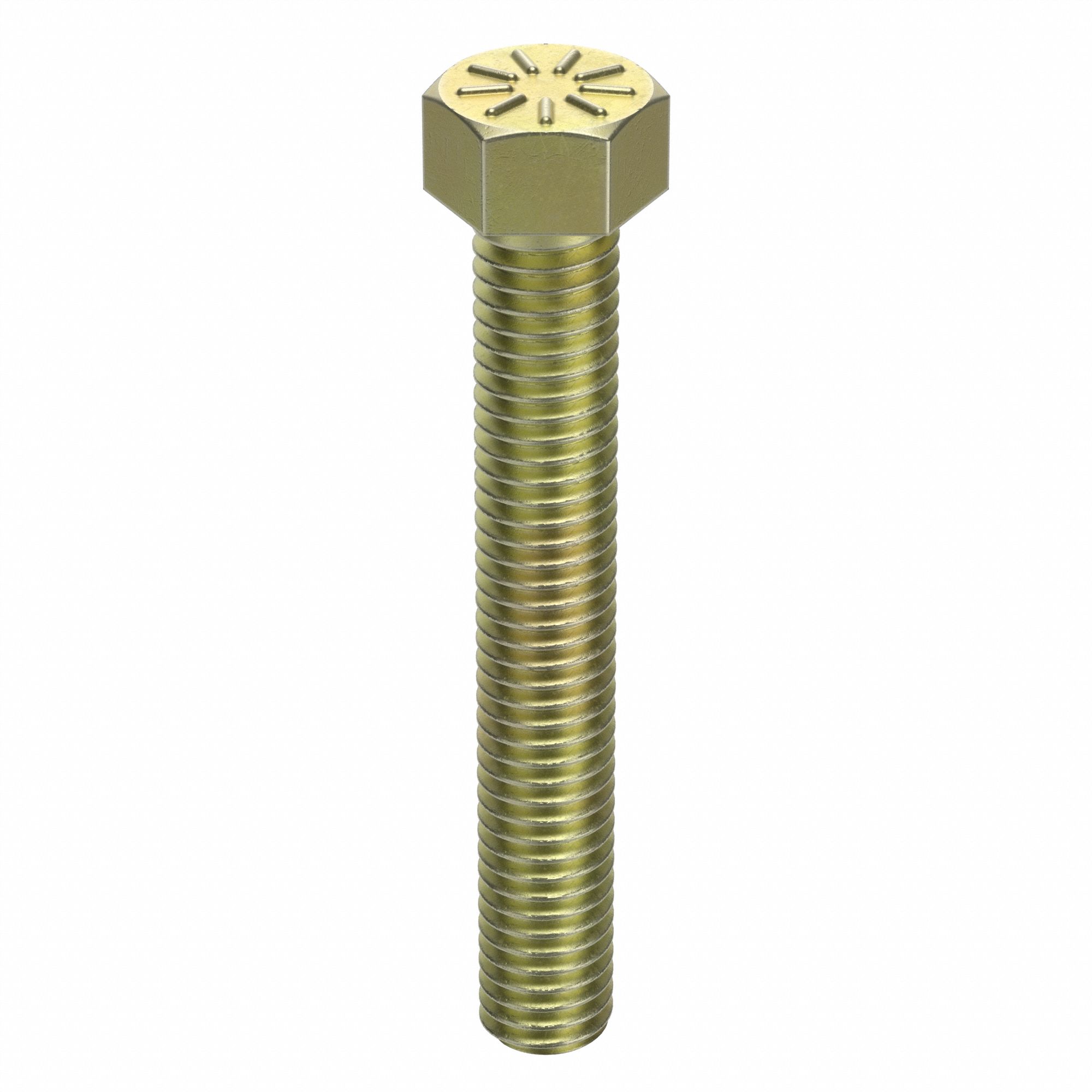 BRIGHTON-BEST HEX BOLT, L9, 38/42-C, MAX 400 ° F, PSI 180000, YELLOW, 7 ...