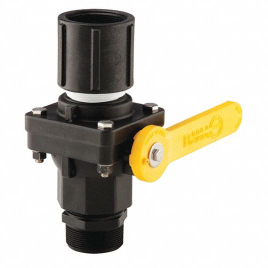 PIG, No Flame Arrester, 10.75 in, Ball Valve - 452K97|DRM946 - Grainger