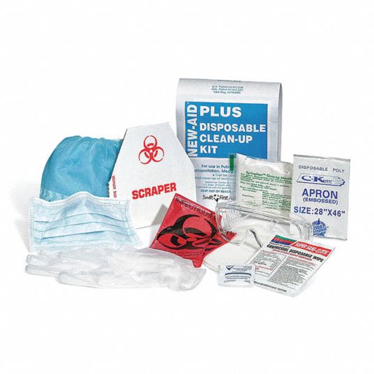NEW PIG, Box, Body Fluid Spill Kit - 452L64|pls1131 - Grainger