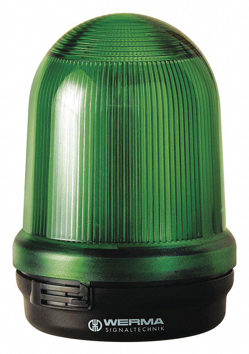 WERMA, Green, LED, Warning Light - 452U24|82920055 - Grainger