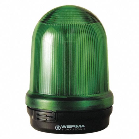 WERMA, Green, LED, Warning Light - 452U24|82920055 - Grainger