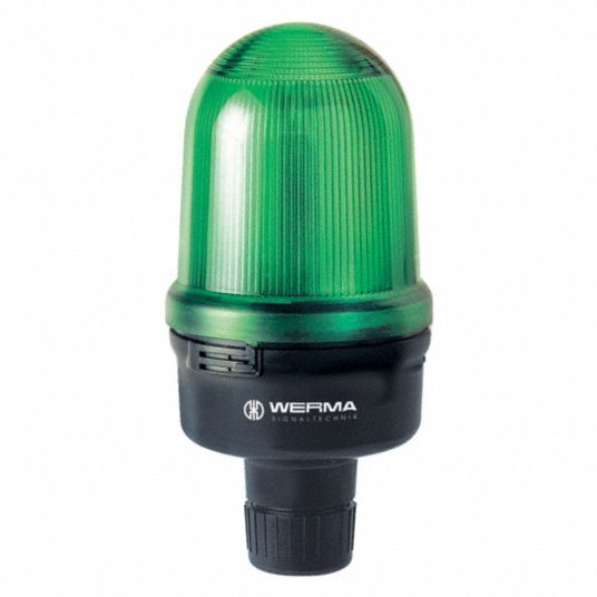 WERMA, Green, LED, Warning Light - 452U27|82920755 - Grainger