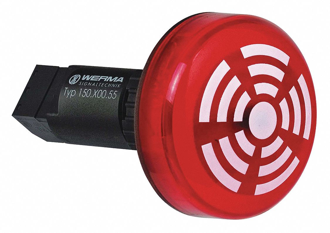 WERMA, 115V AC, 1 15/16 in Overall Wd, Buzzer - 452U52|15010067 - Grainger