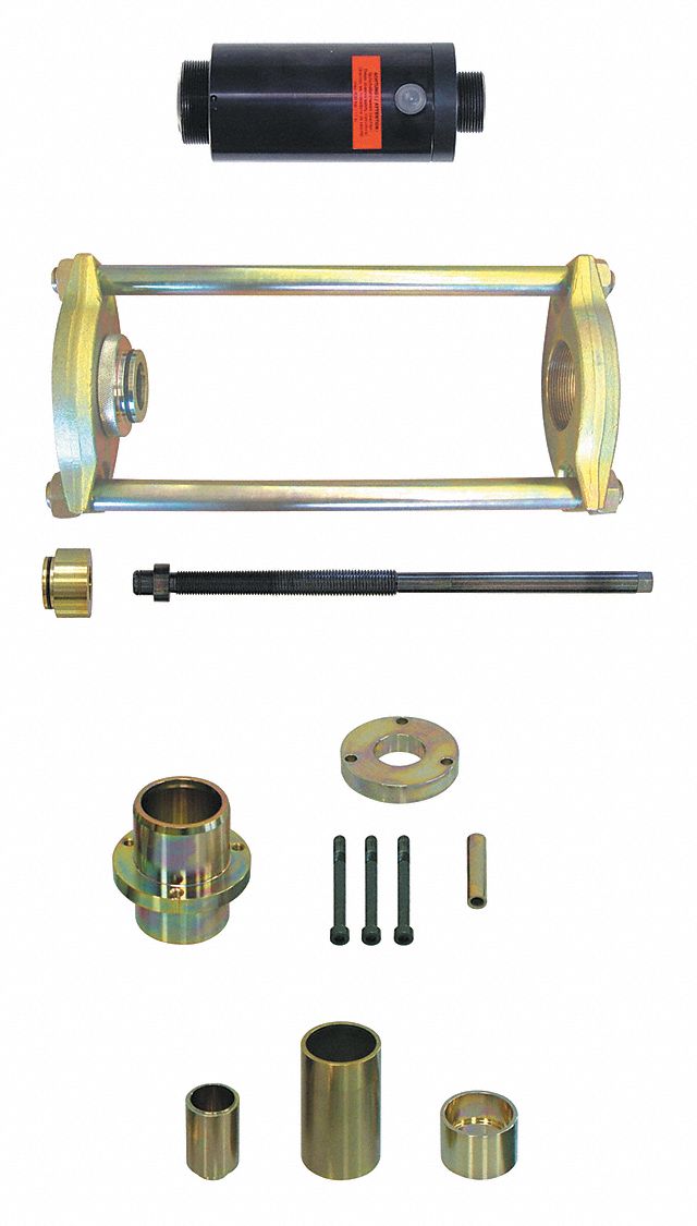 GEDORE Pressing Device Kit: Hydraulic Pressing Device, Steel, 2 7/16 in ...