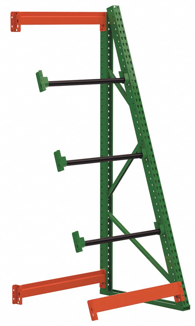 HUSKY, 4 Spindles, 48 in x 36 in x 144 in, Reel Rack Add-On - 453C80 ...