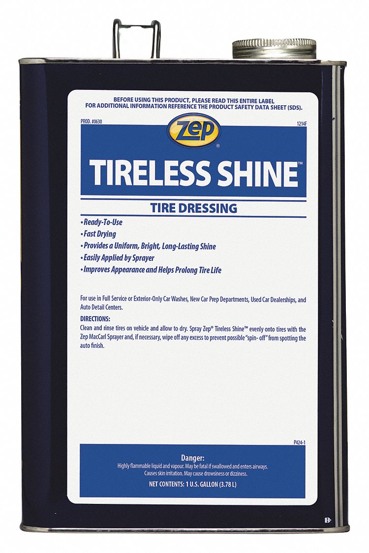 ZEP, Liquid, Solvent, Tire Dressing - 453D54|63024 - Grainger