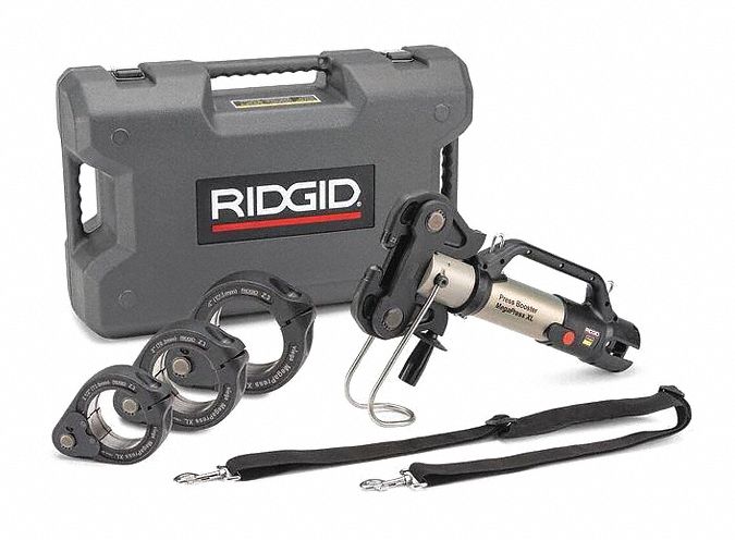 RIDGID, 2 1/2 in to 4 in Pipe, Steel, Press Jaw Kit - 453D79|60638 ...