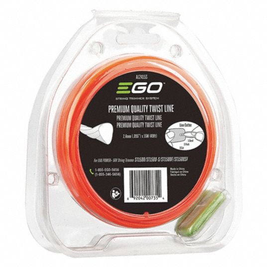 String Trimmer Line,49-7/32 ft. L - Grainger