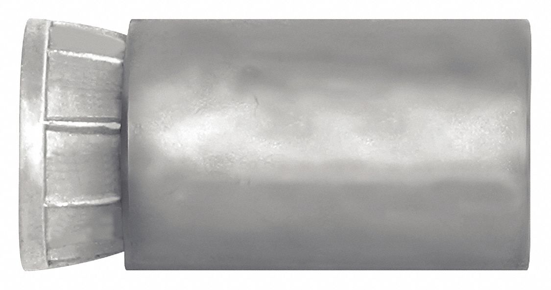 DEWALT, 1/4"-20 Thread Size, 19/32 in Overall Lg, Expansion Anchor ...