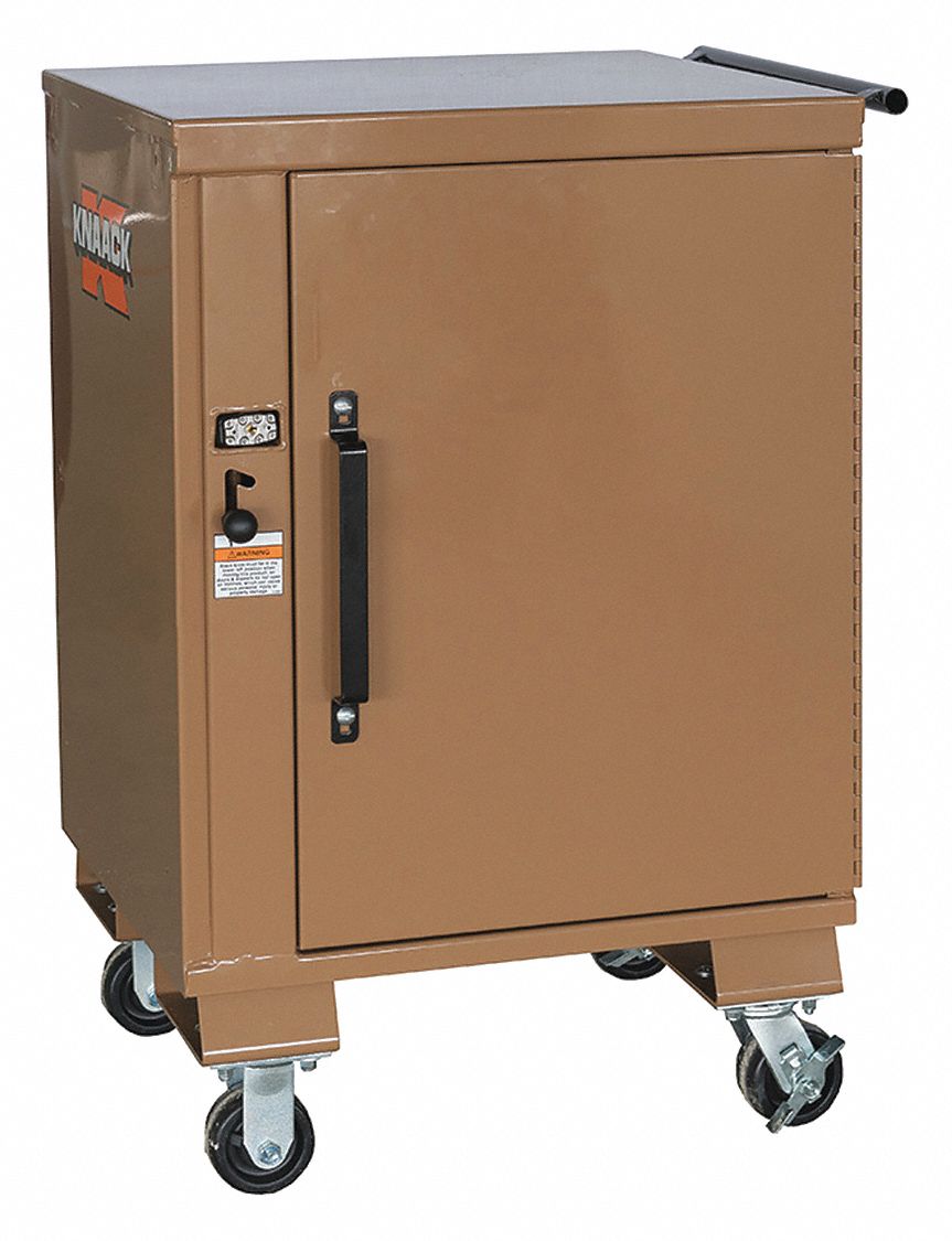 KNAACK, 26 in x 25 in, Steel, Mobile Cabinet Workbench - 453U51|35 ...