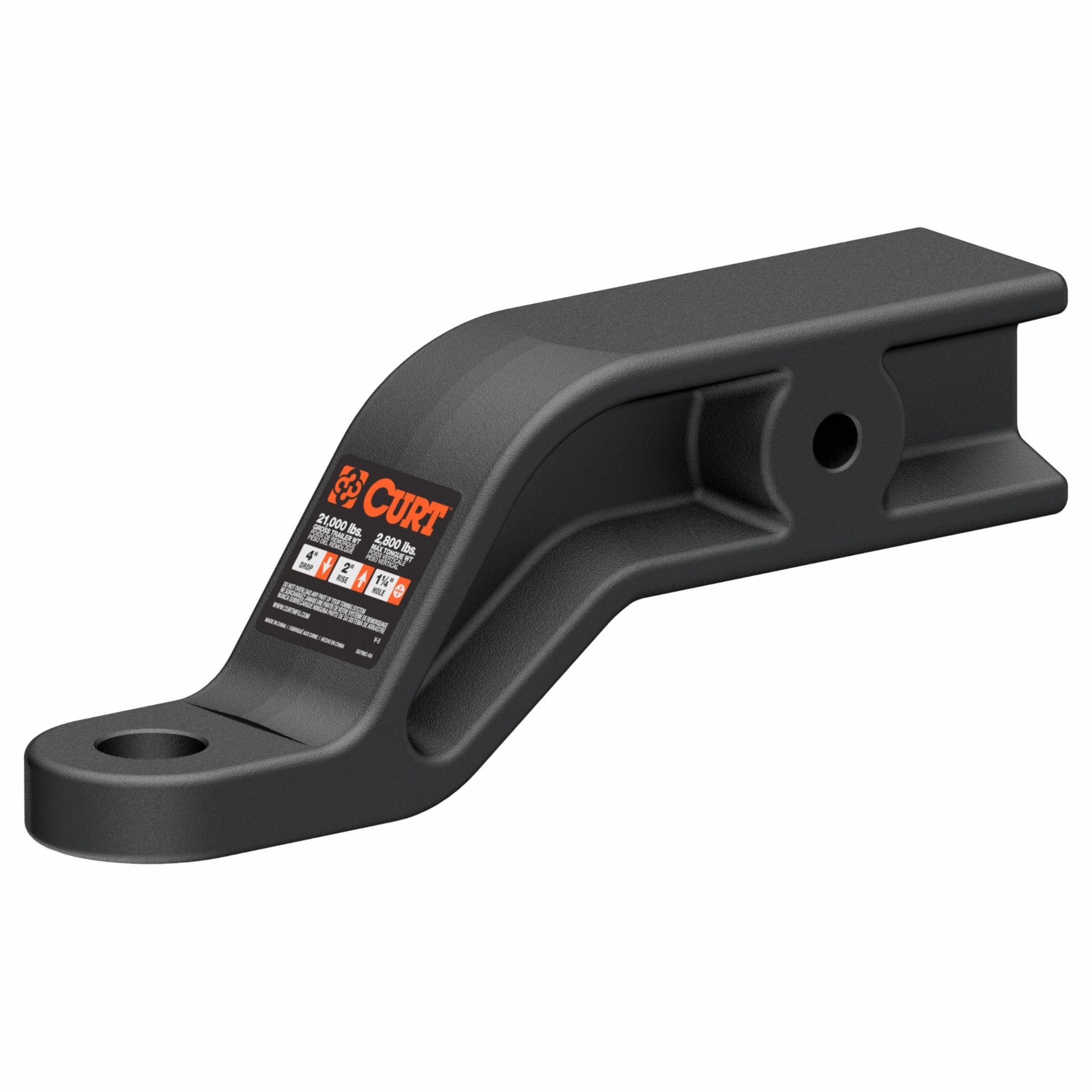 CURT, 1 1/4 in Compatible Ball Shank Dia, Ball Mount Ball Mount, Towing ...