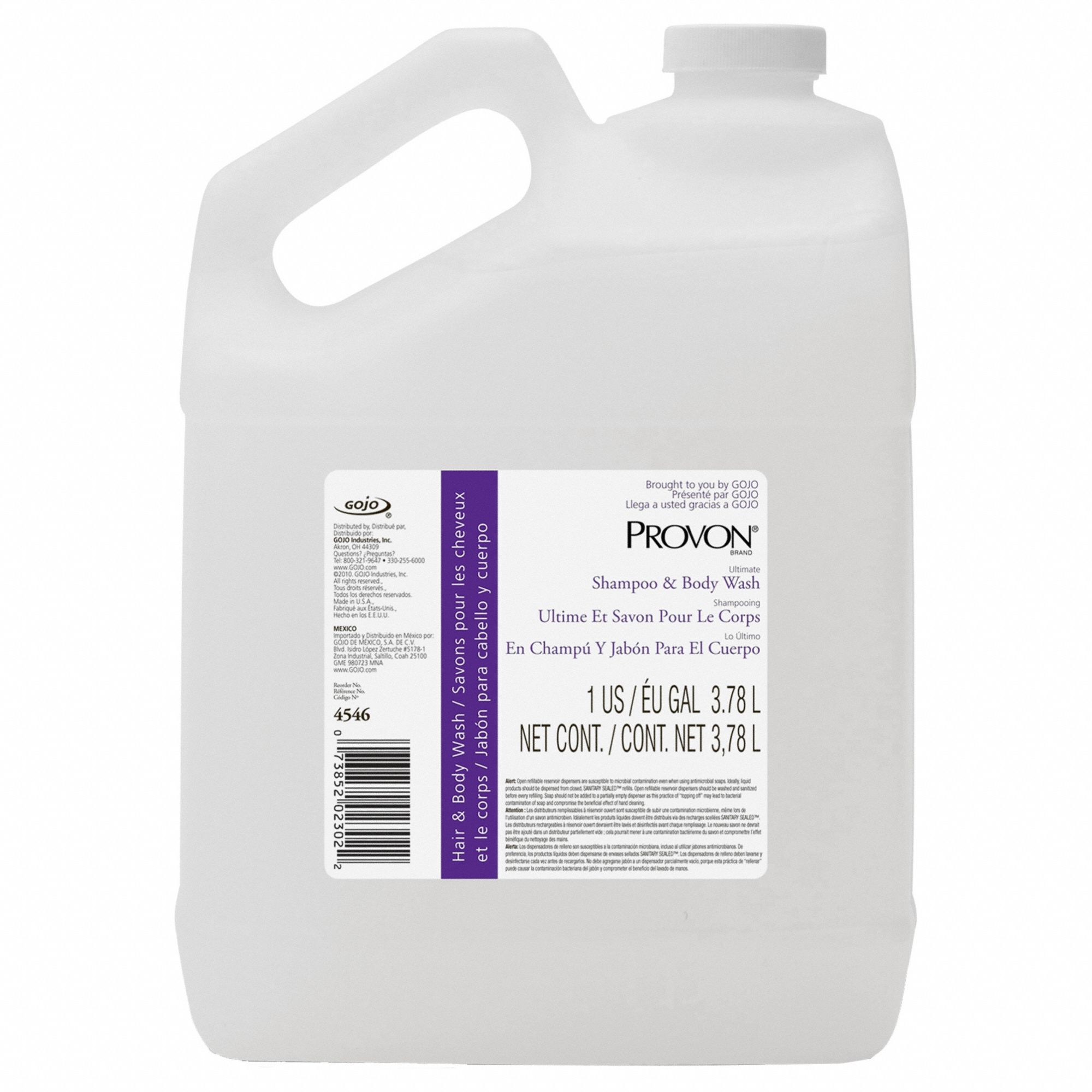 PROVON, 1 gal, Jug, Shampoo and Body Wash - 5MZT5|4546-04 - Grainger