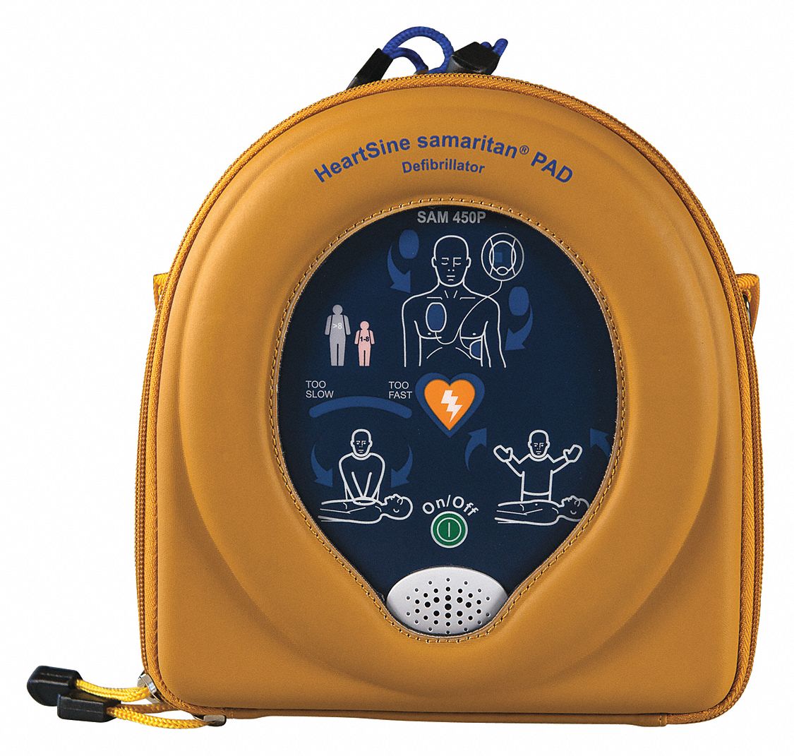 STRYKER HEARTSINE, AED Pack, Semi-Auto with CPR Assist, AED Package ...