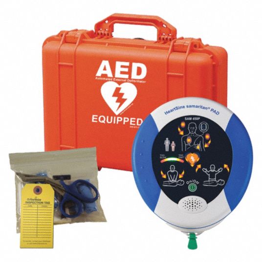STRYKER HEARTSINE, Samaritan 450P, Rugged Case, AED Mobile Package ...