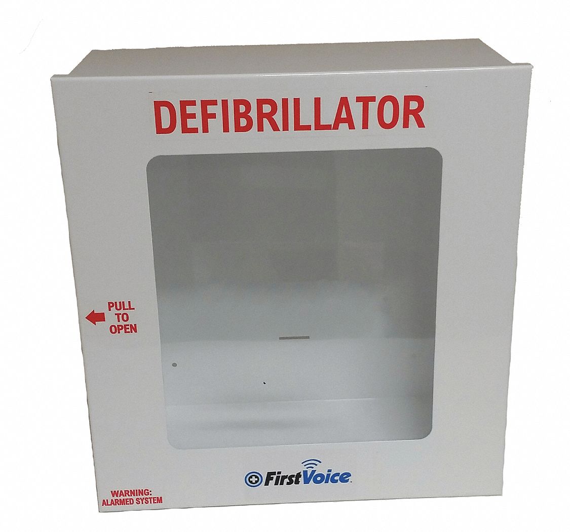 Defibrillator Storage Cabinet, Alarm Included, Defibrillator Storage ...
