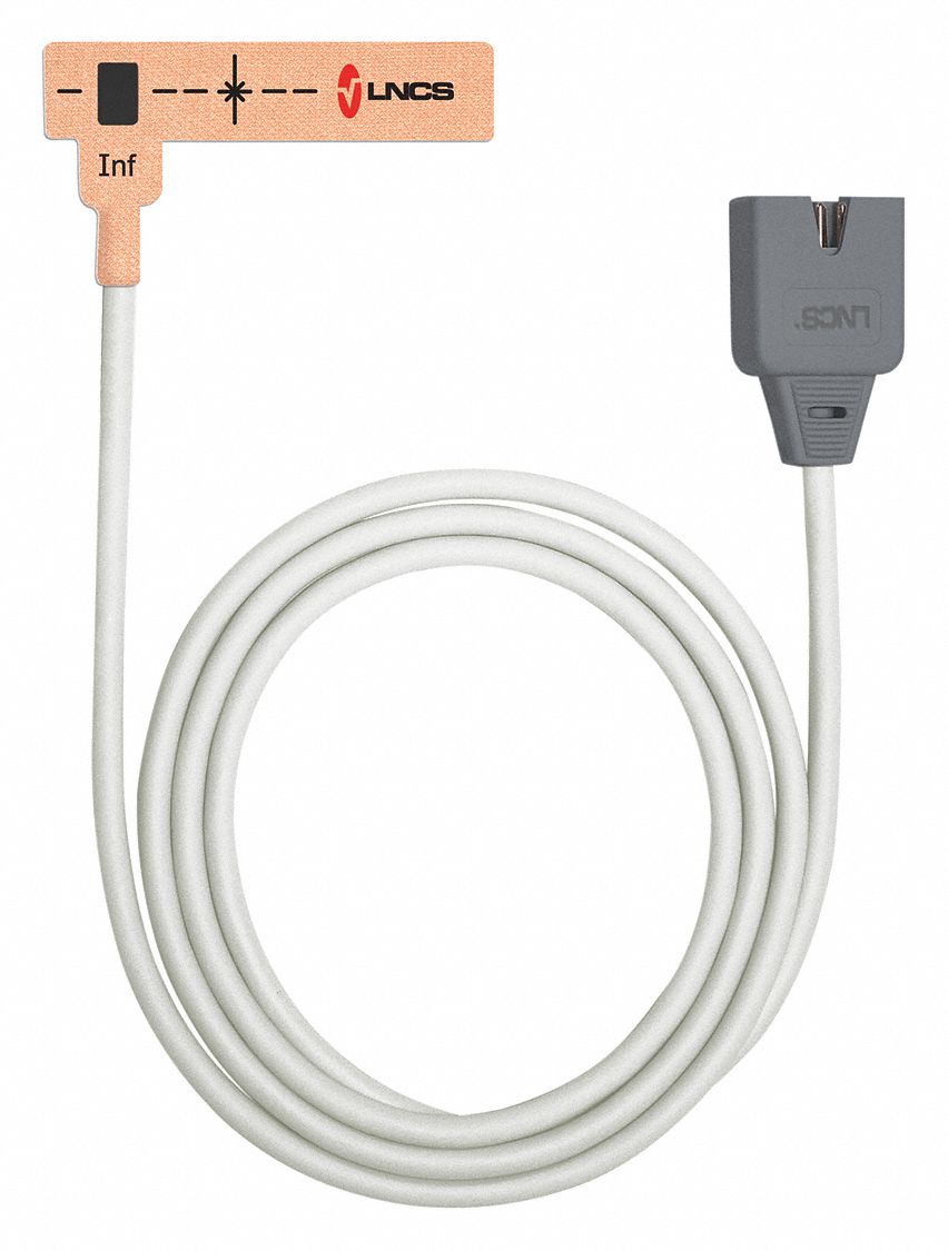 STRYKER PHYSIO-CONTROL, 17 in Cable Lg, Lifepak 12/Lifepak 15/Lifepak ...