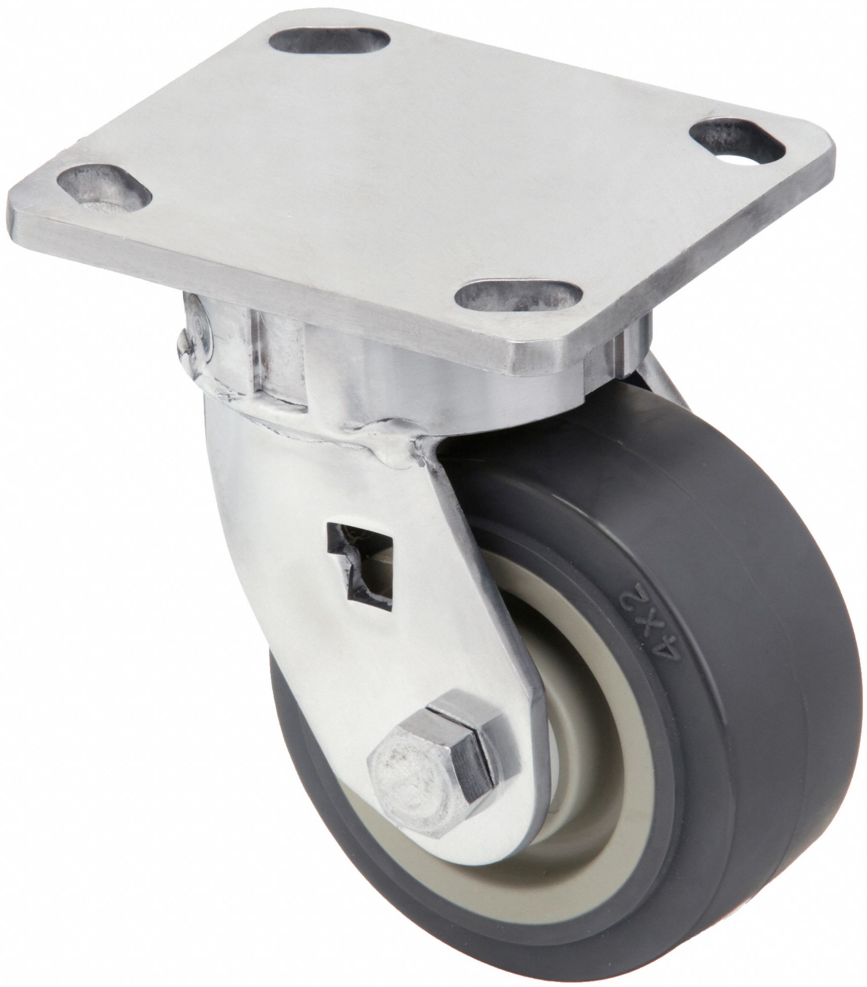 Corrosion-Resistant, Swivel, Plate Caster - 454N20|P25SX-UP040D-14 ...