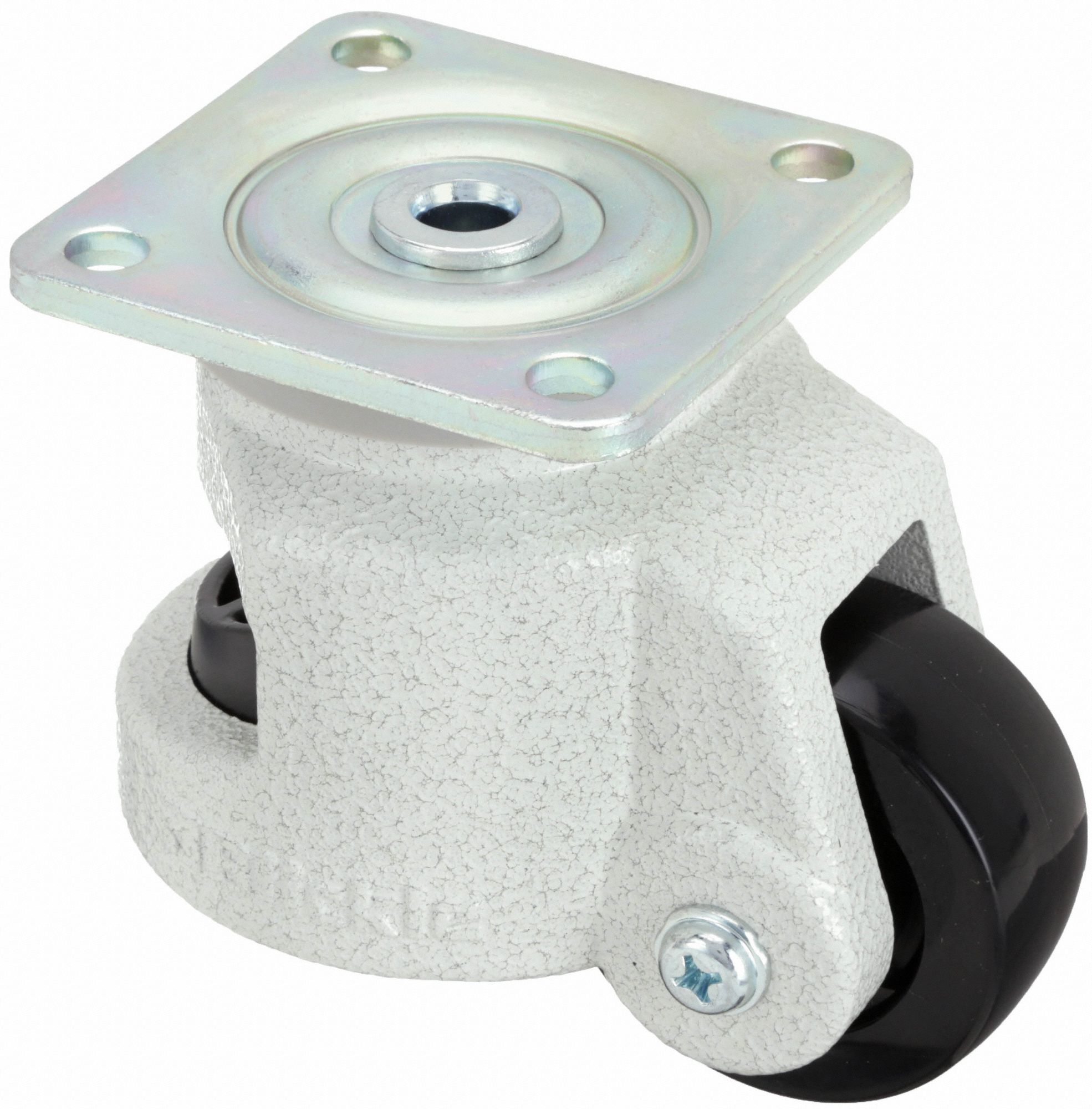2 13/16 in Wheel Dia, 4 13/16 in Mounting Ht, Plate Caster - 454N23 ...