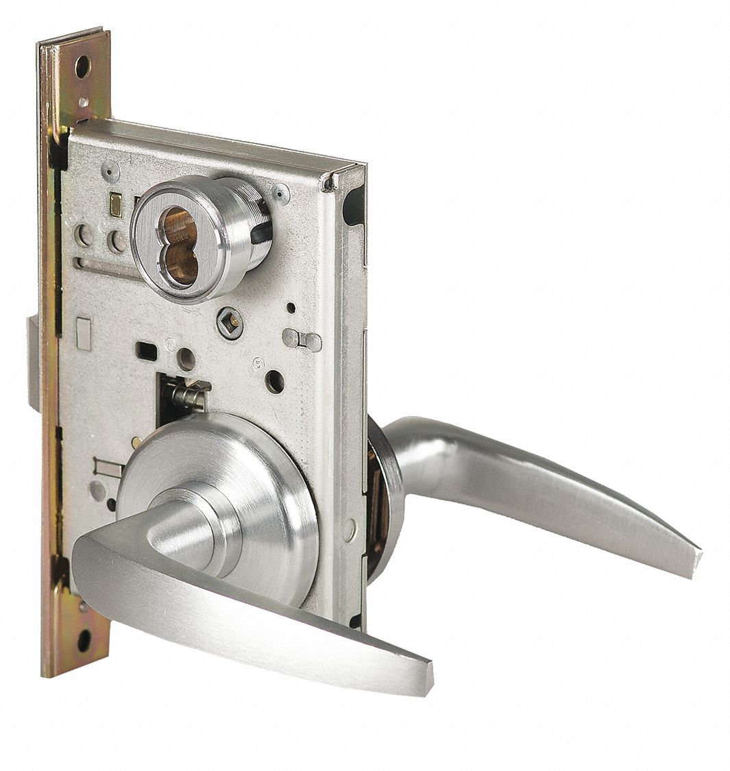 BEST, Classroom Lever Locksets, Chrome, Door Lockset - 454V10 ...